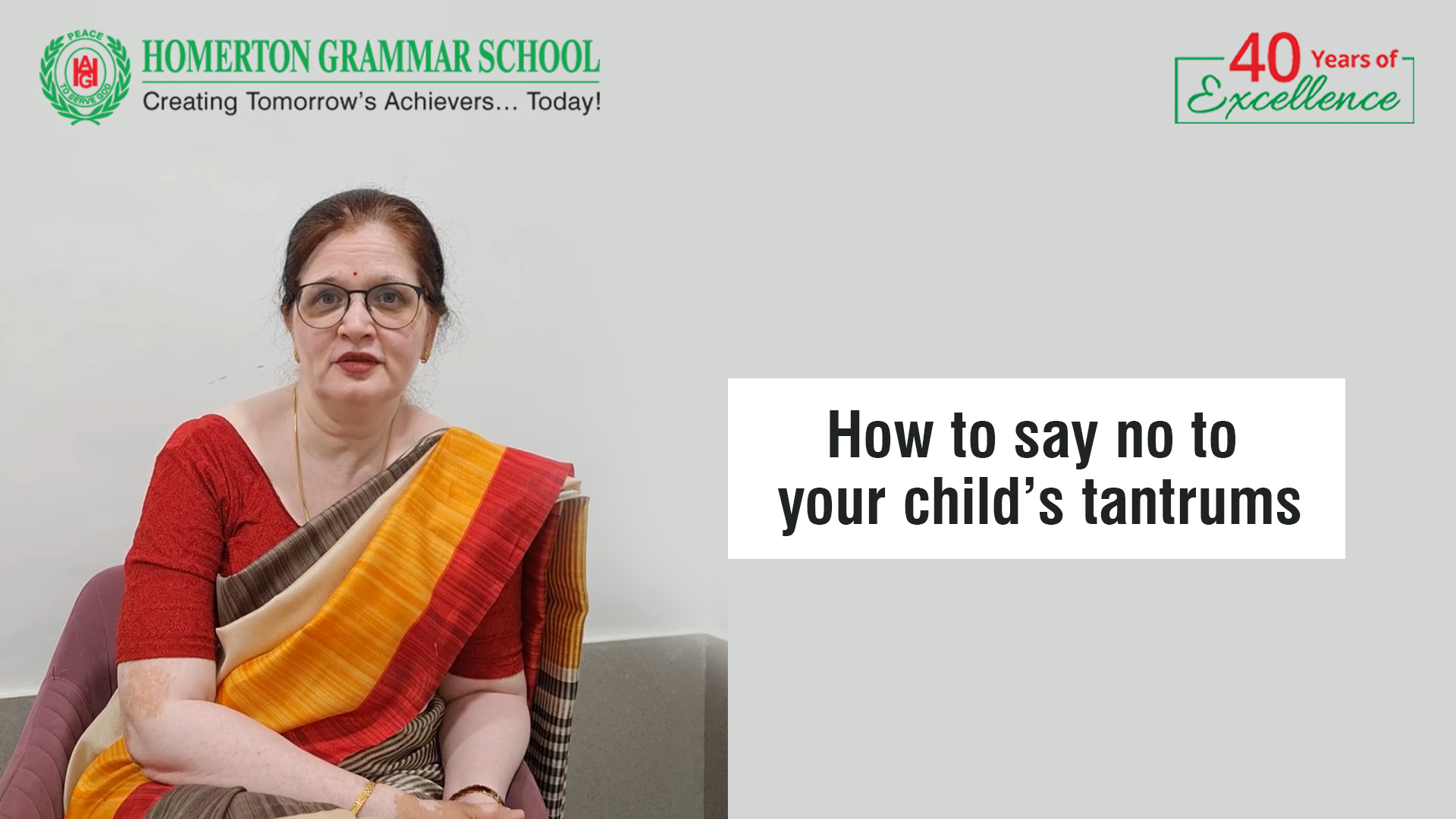 How to say no to your child’s tantrums? - Best Private CBSE School in ...