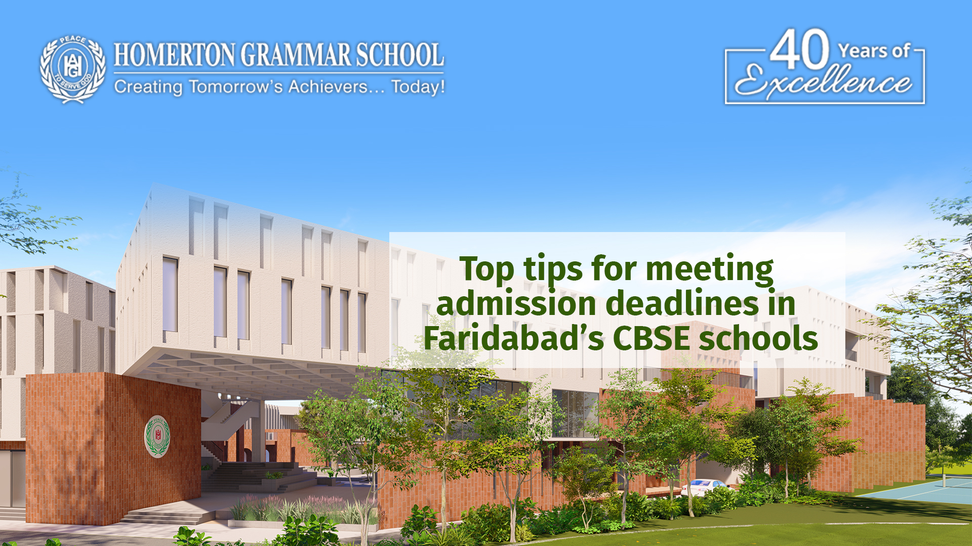 Top tips for meeting admission deadlines in Faridabad’s CBSE schools ...
