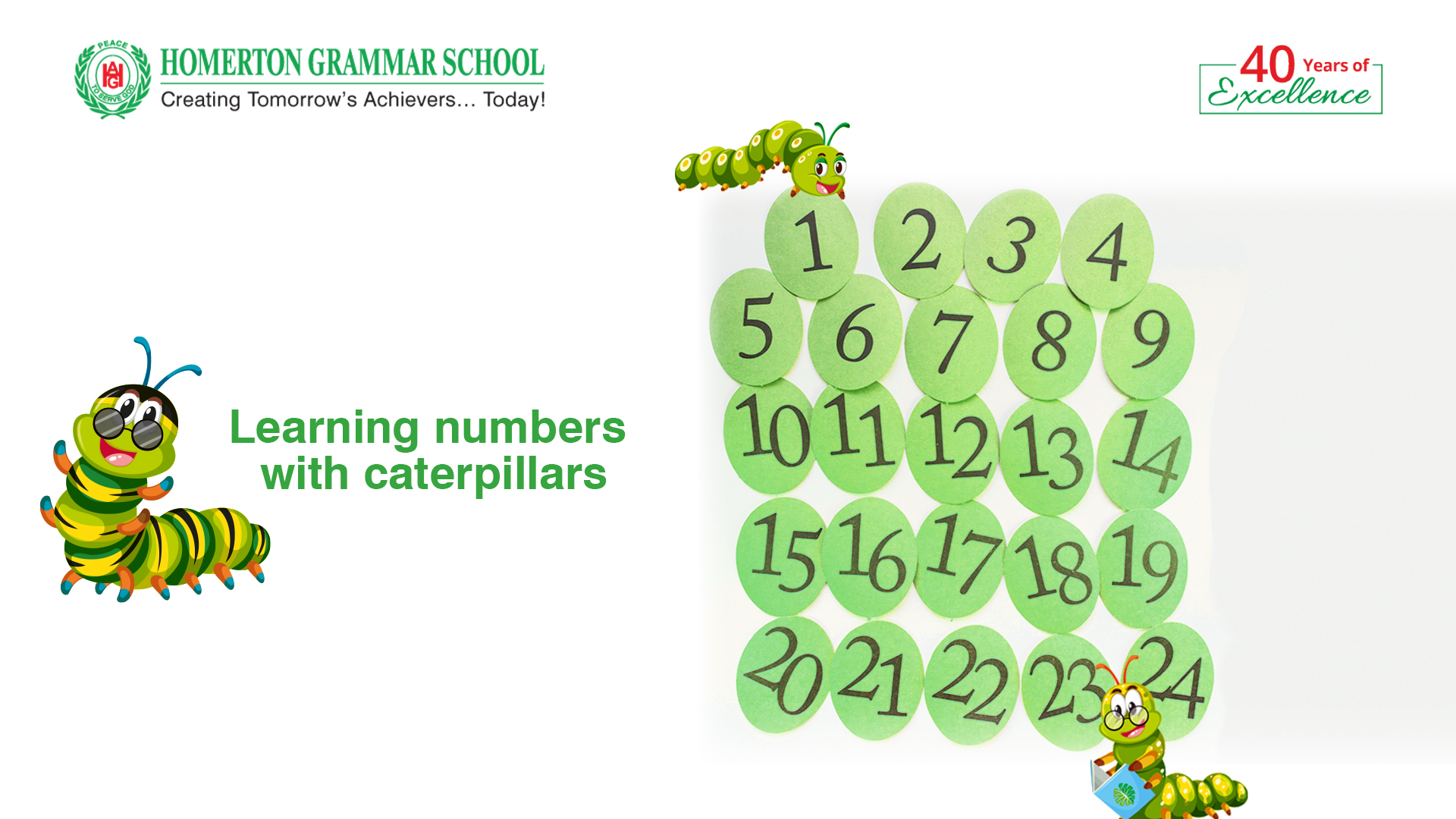 Can caterpillar activity help school students learn numbers? - Best ...